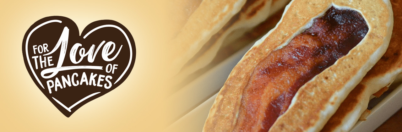 Foodservice Recipe: Bacon Strip Pancakes