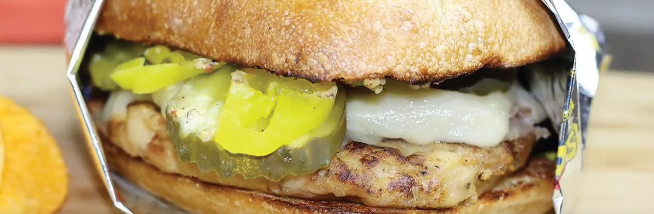 Foodservice Recipe: South Beach Chicken Burger