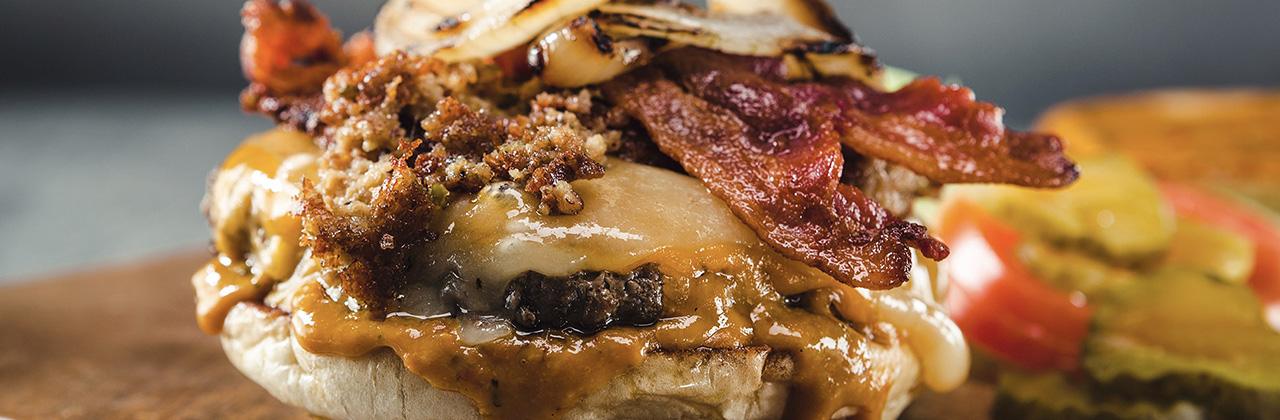 Foodservice Recipe: Sausage Festival Burger