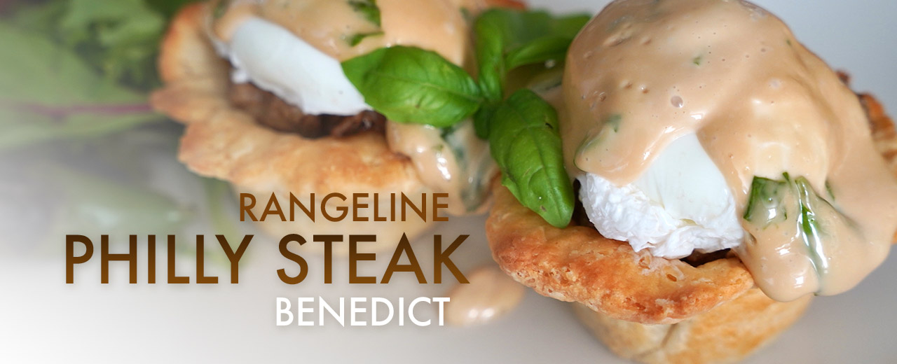 Foodservice Recipe: Philly Steak Benedict
