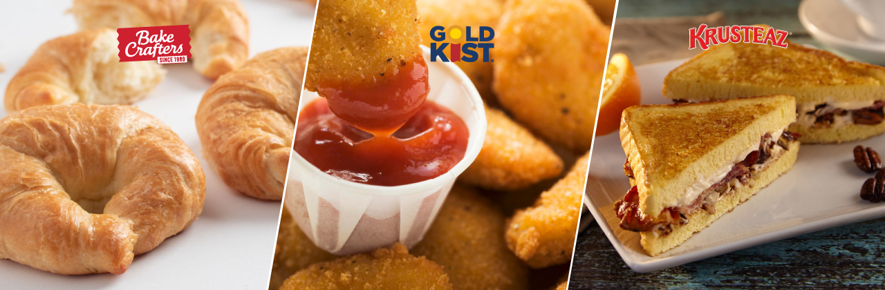 New food service items from Bake Crafters, Goldkist, Krusteaz & More