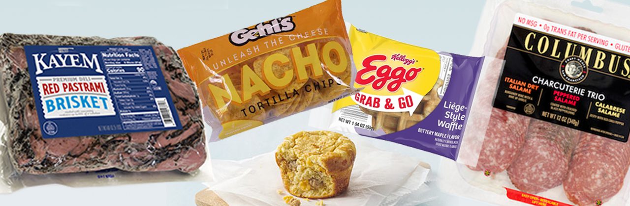 New Food Service Items from Columbus, Kayem, Sunny Fresh, Eggo, and Gehl's.