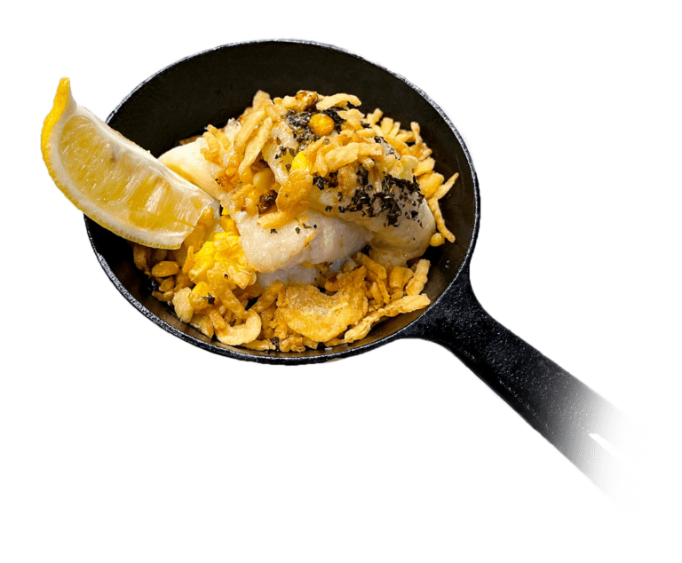 Baked Haddock with Corn and Oregano