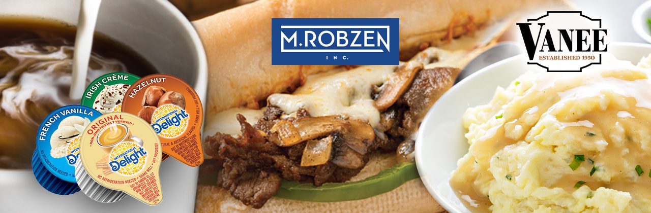 New Food Service Items from Vanee, M. Robzen, and International Delight.