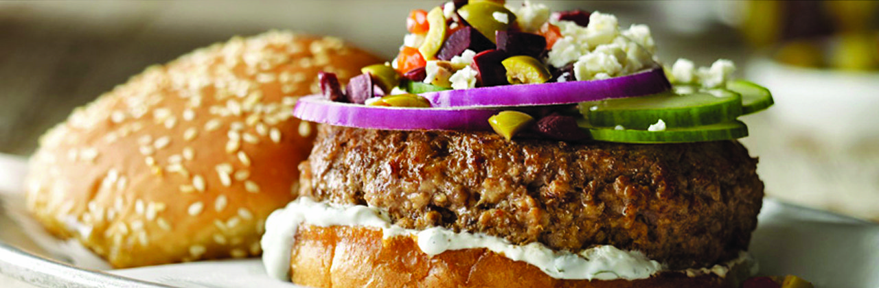 Foodservice Recipe: Tzatziki Burger