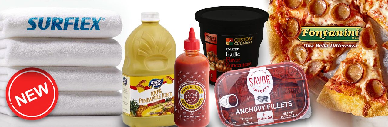 New Food Service Items from Fontanini, Surflex, Pride O' Thai, and more!