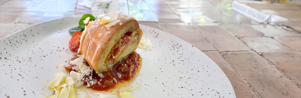 Food Service Recipes: Easy Cheesy Pancetta Bread Roll