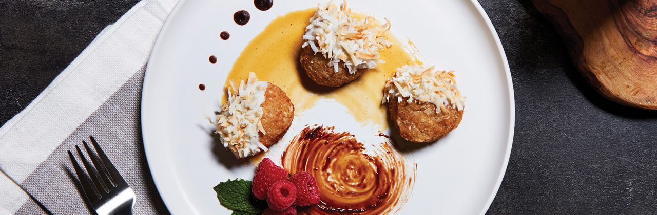 Foodservice Recipe: Coconut Caramel Horchata Bites