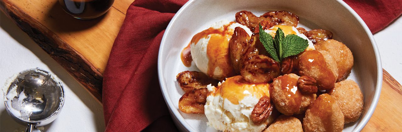 Foodservice Recipe: Horchata Bananas Foster