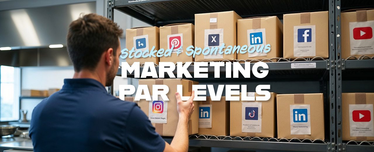 Marketing Par Levels: Keep It Stocked, Keep It Spontaneous